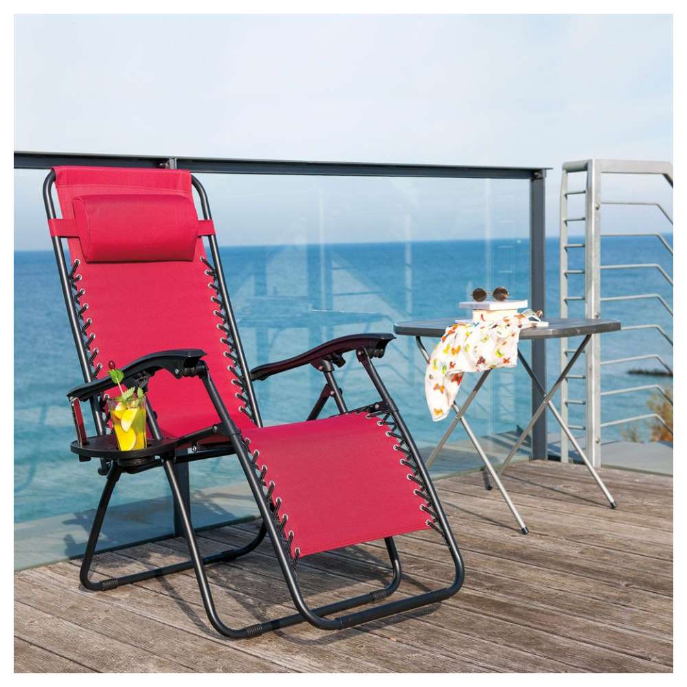 DAJAR DJ48068 STOLICA LEŽALJKA RELAKS BORDO cena karakteristike