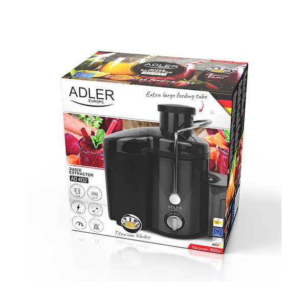 ADLER AD4132 SOKOVNIK 800W CRNI cena karakteristike specifikacije